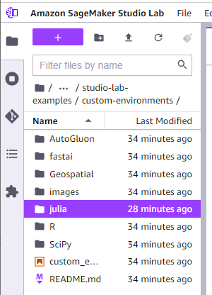 JuliaをSageMaker Studio Labで使う | プログラミング言語Julia